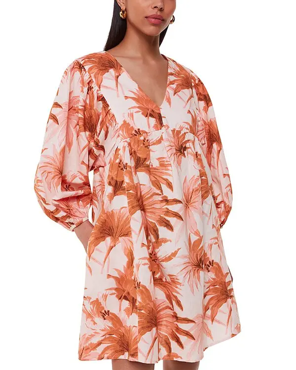 Whistles Gia Printed Mini Dress