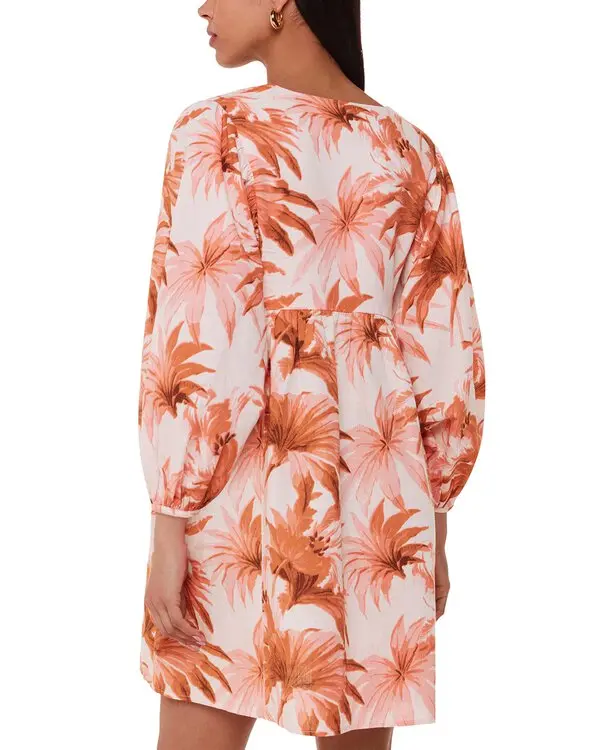 Whistles Gia Printed Mini Dress