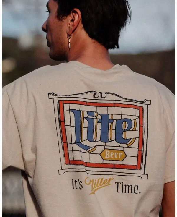 Junk Food Clothing Miller Lite Flea Market Tee