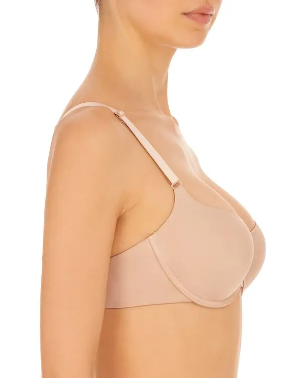 Natori Liquid Convertible Balconette Push Up Bra - Light Mocha