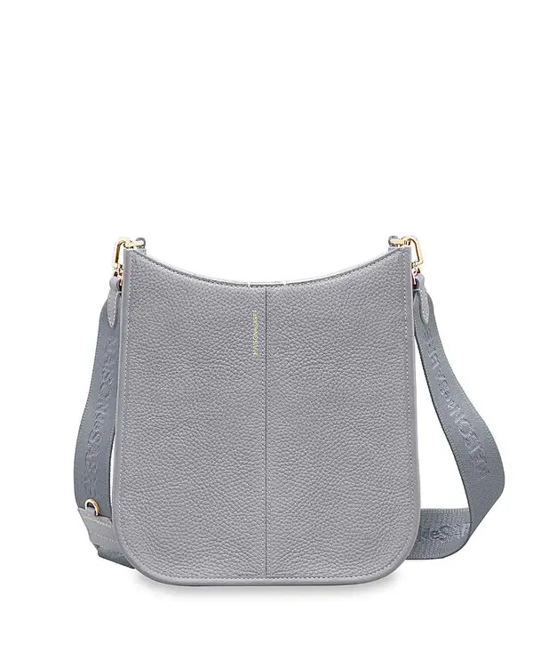 MAISON DE SABRE Leather Saddle Bag - Dove Grey