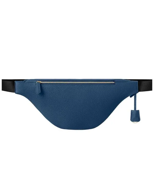 MAISON DE SABRE Large Leather Sling Bag - Pacific Blue