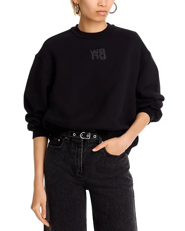 Alexander Wang Essential Terry Crewneck Sweatshirt