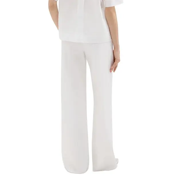 Theory High Waisted Wide Leg Trousers