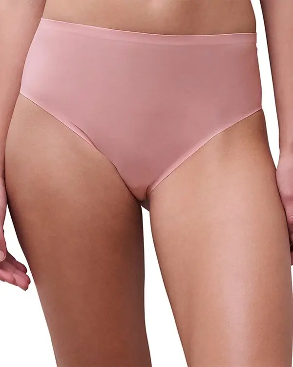 Chantelle Soft Stretch High Cut Briefs - Rose Sable