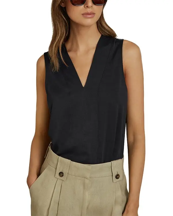 REISS Mira Shell - Navy