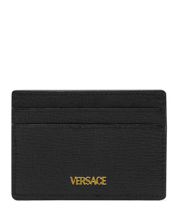 Versace Medusa Biggie Card Case - Black