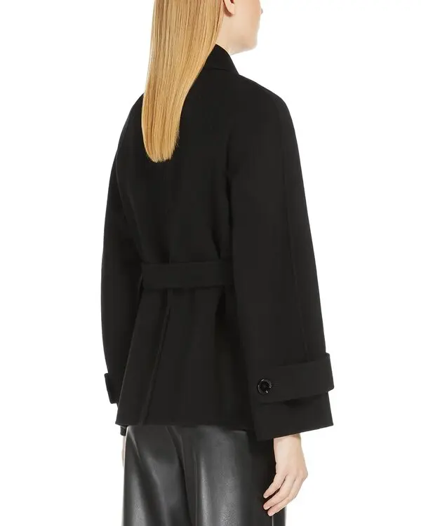 Max Mara Louis Wool Short Trench Coat