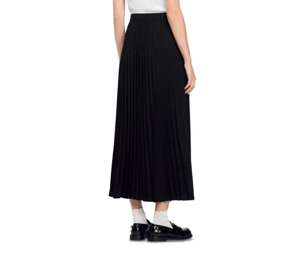 Sandro Souvenir Pleated Skirt