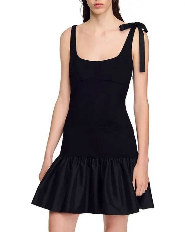 Sandro Lolita Mini Dress - Black