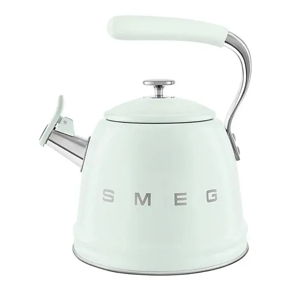 SMEG Whistling Stovetop Kettle - Pastel Green