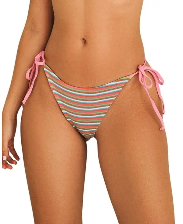DIPPIN DAISY'S Mia Cheeky Bikini Bottom - Watermelon Stripe