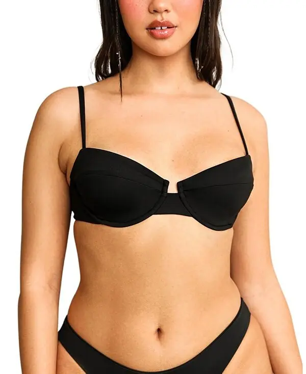 DIPPIN DAISY'S Gigi Underwire Bikini Top - Black