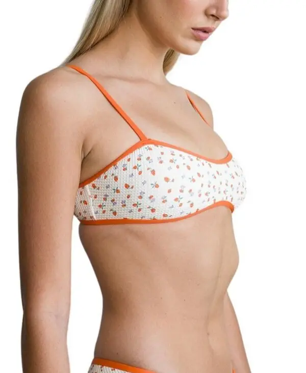 DIPPIN DAISY'S Blair Scoop Neck Bikini Top - Shortcake