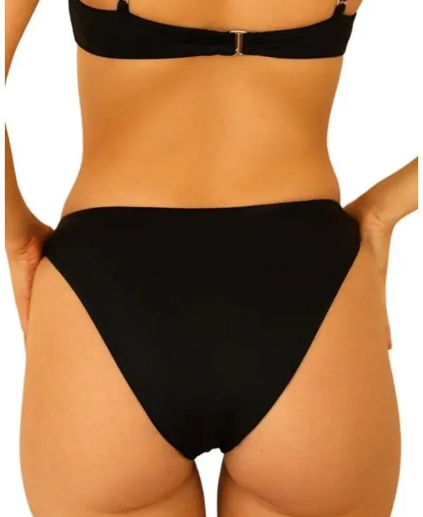 DIPPIN DAISY'S Quinn Knotted Bikini Bottom - Black