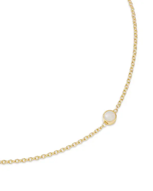 Zoe Chicco 14k Yellow Gold Opal Bezel Bracelet