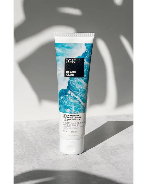 IGK Beach Club Style Memory Blowout Cream 4.5 Oz