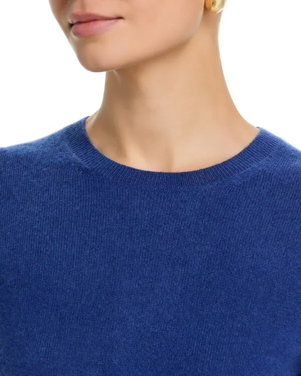 Bloomingdale'S C Exclusive Cashmere Crewneck Sweater - Dark Denim