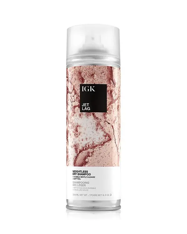 IGK Jet Lag Weightless Dry Shampoo 6.3 Oz - No Color