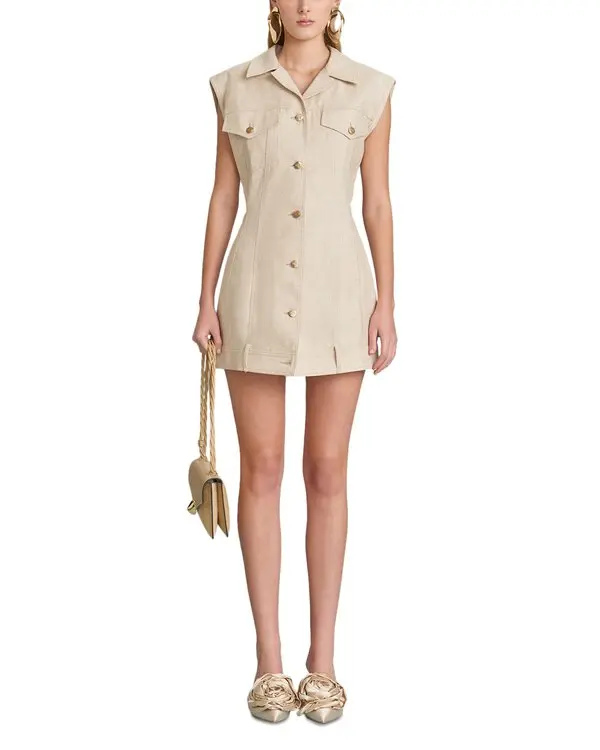 Cult Gaia Tanith Mini Shirt Dress