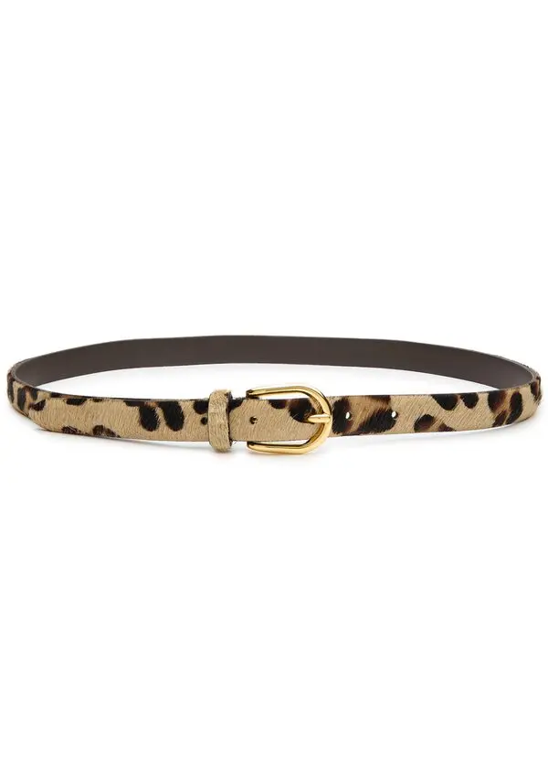 Anderson's Print Calf-hair Belt