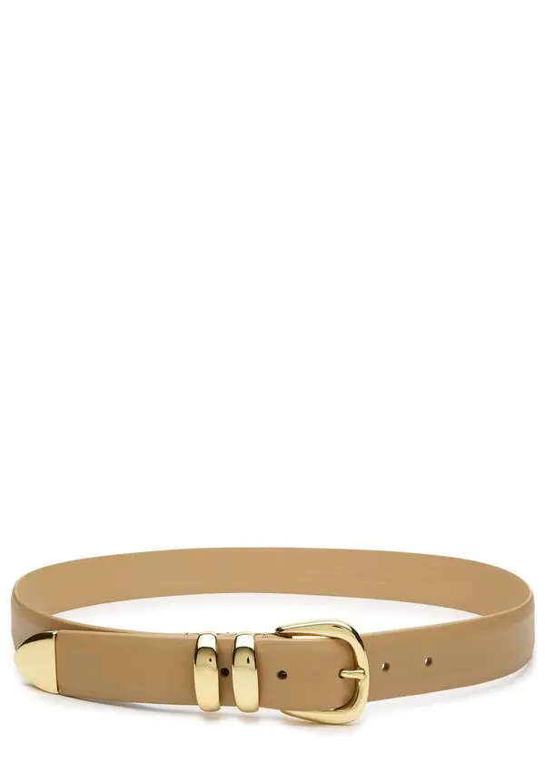 Anderson's Grained Leather Belt - Tan