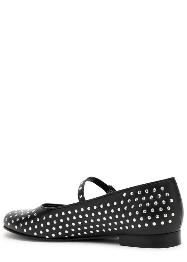 ALOHAS Lucien Studded Leather Ballet Flats
