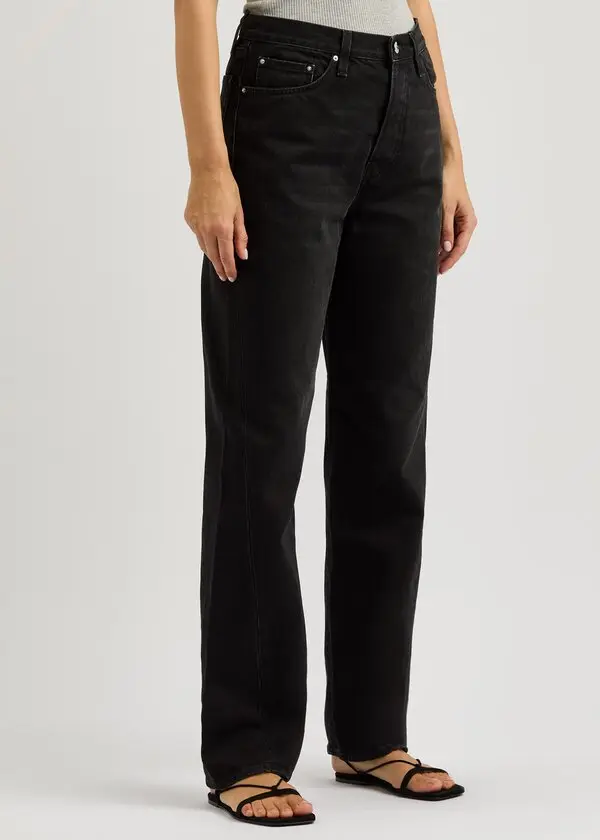 TOTEME Twisted Seam Jeans - Black