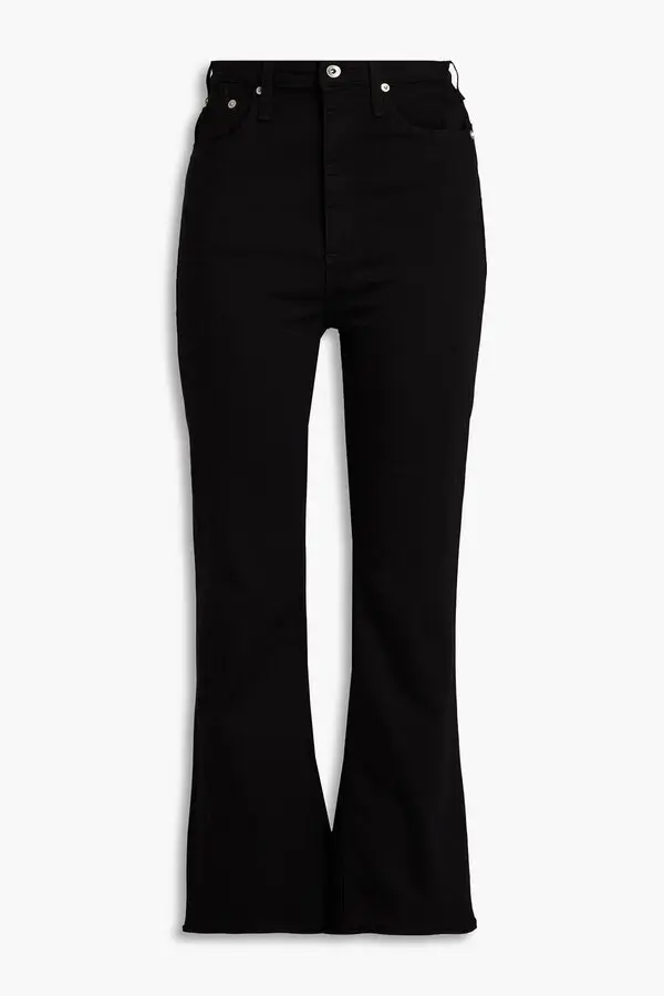 Rag & Bone Casey High-rise Kick-flare Jeans - Black