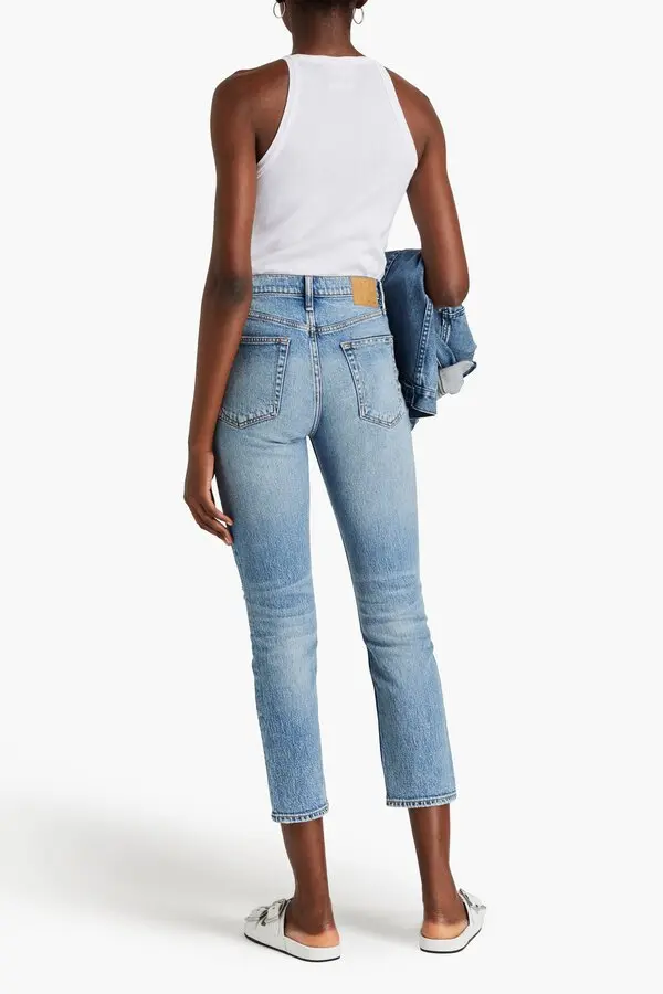 Rag & Bone Wren Cropped Slim-leg Jeans