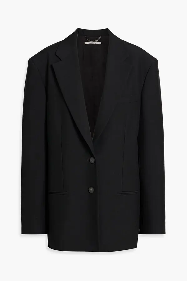 Stella McCartney Oversized Wool Blazer - Black