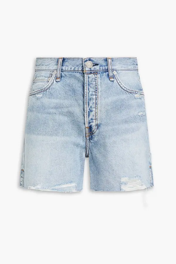 Rag & Bone Distressed Denim Shorts