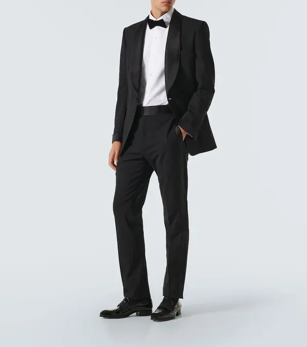 Zegna Cotton Tuxedo Shirt