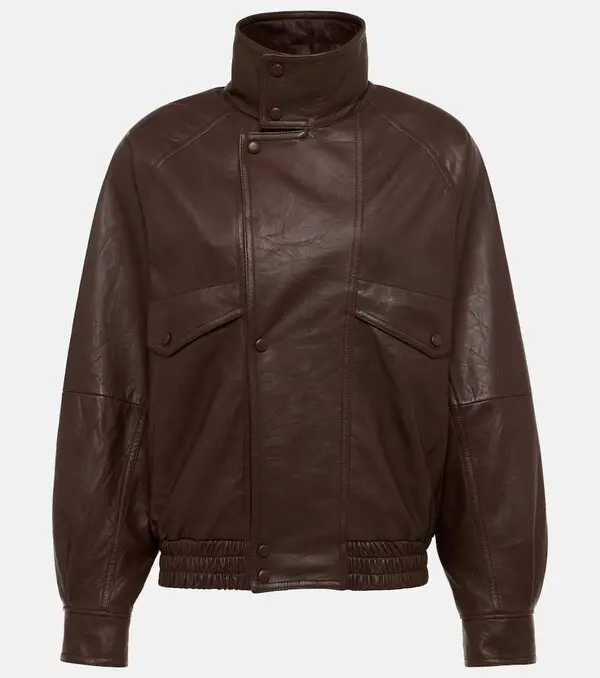 Saint Laurent Leather Blouson
