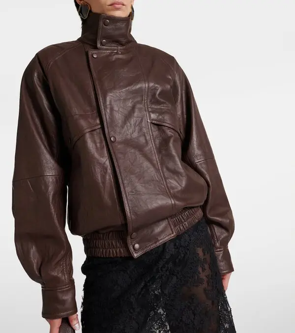 Saint Laurent Leather Blouson