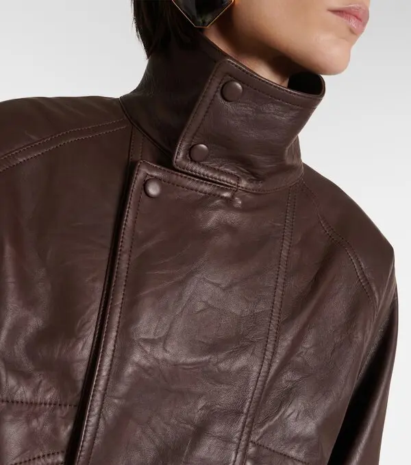 Saint Laurent Leather Blouson