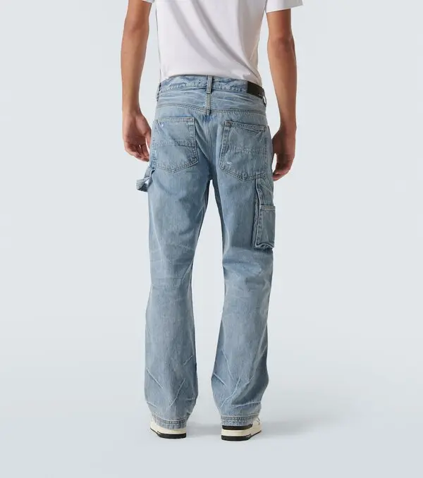 Amiri Mid-rise Straight Jeans