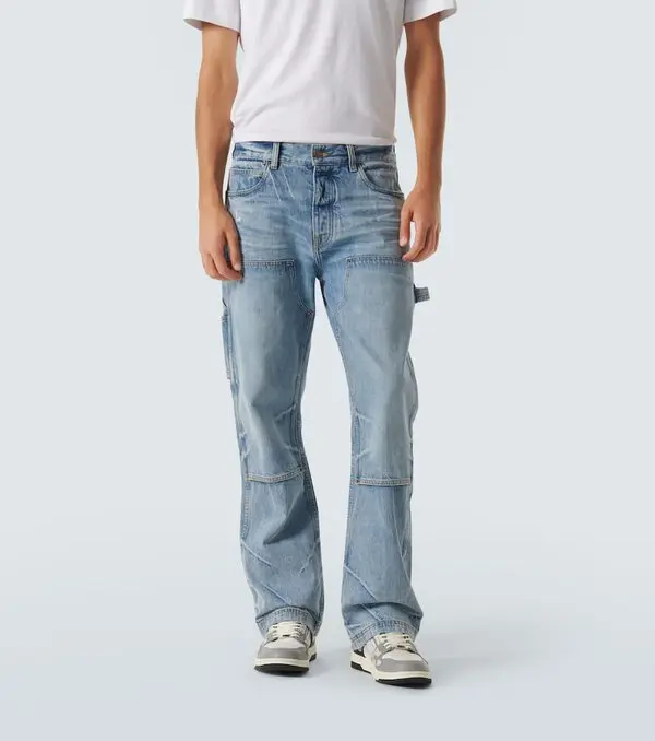 Amiri Mid-rise Straight Jeans