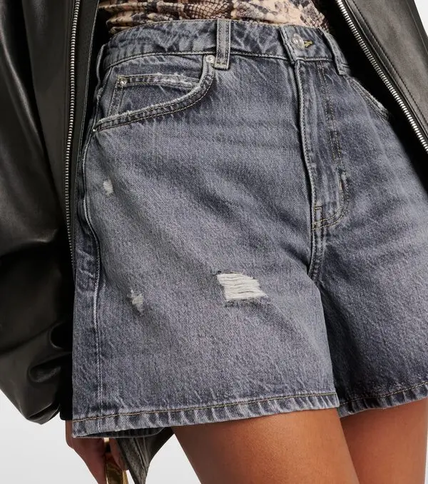 FRAME Easy Denim Shorts