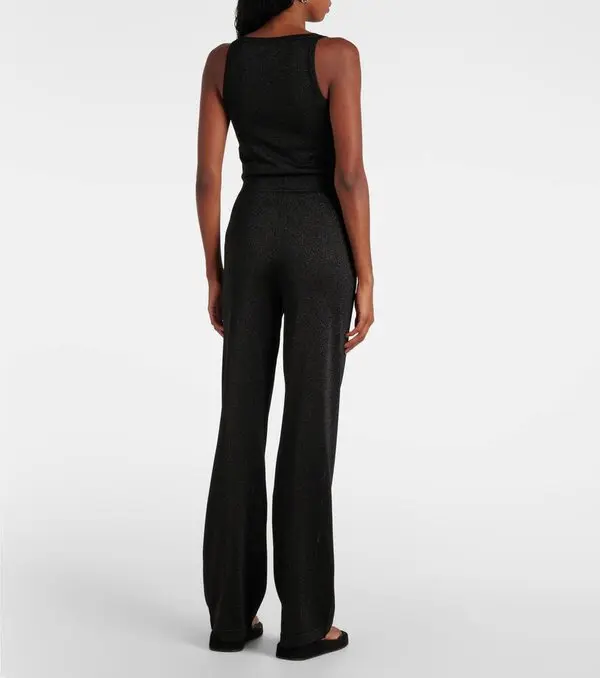 Missoni High-rise Flared Pants - Black