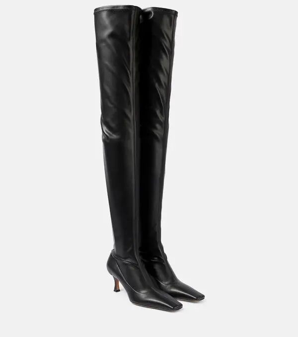 Proenza Schouler Faux Leather Over-the-knee Pointed Toe Boots