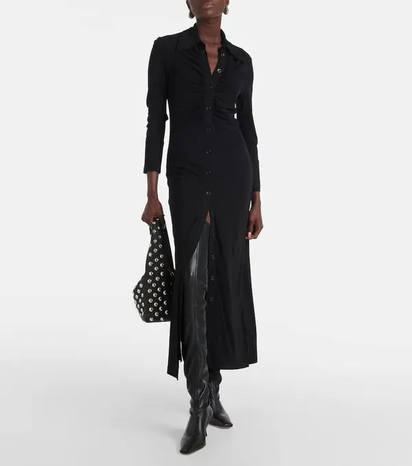 Proenza Schouler Faux Leather Over-the-knee Pointed Toe Boots
