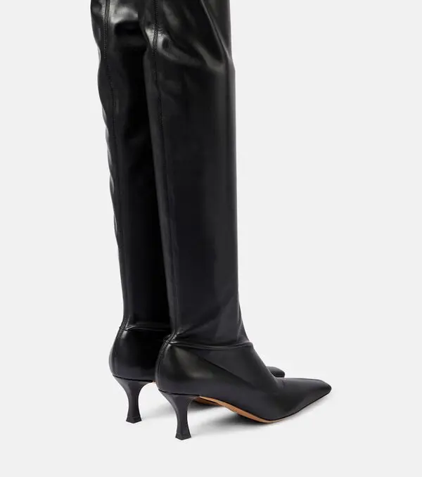 Proenza Schouler Faux Leather Over-the-knee Pointed Toe Boots