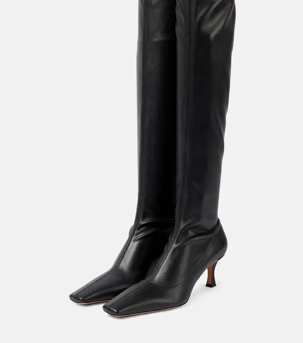Proenza Schouler Faux Leather Over-the-knee Pointed Toe Boots