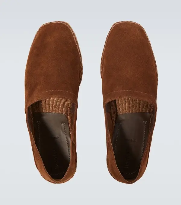 TOM FORD Barnes Suede Espadrilles - Brown