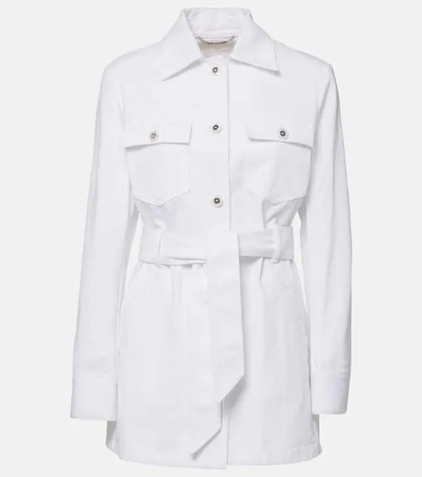 Dolce & Gabbana Belted Denim Jacket
