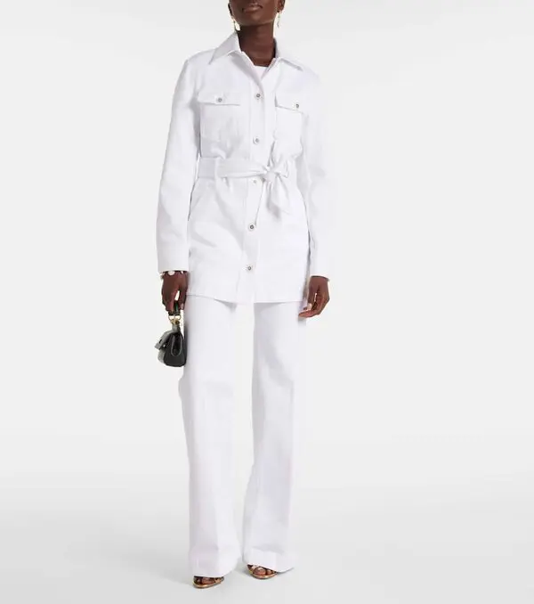 Dolce & Gabbana Belted Denim Jacket
