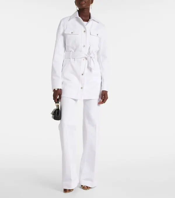 Dolce & Gabbana Belted Denim Jacket