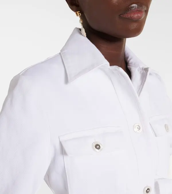 Dolce & Gabbana Belted Denim Jacket