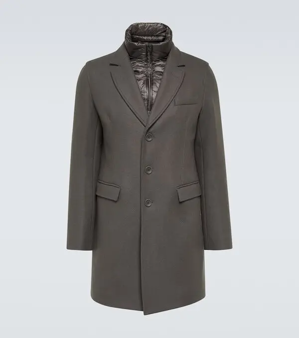 Herno Wool-blend Overcoat